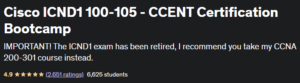 100-105 - Complete course for CCENT certification - ITEXAMTOOLS